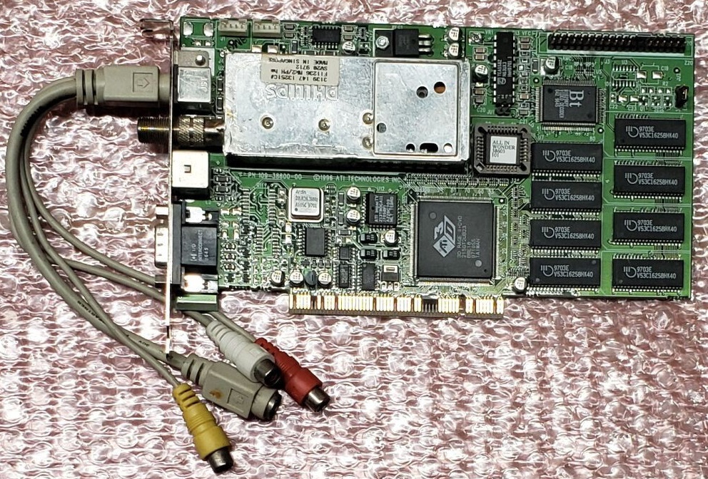 DOS Days - ATi 3D Rage II Series (1996-1997)