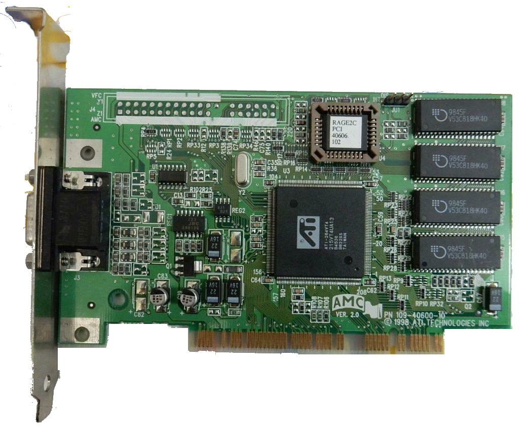 DOS Days - ATi 3D Rage II Series (1996-1997)