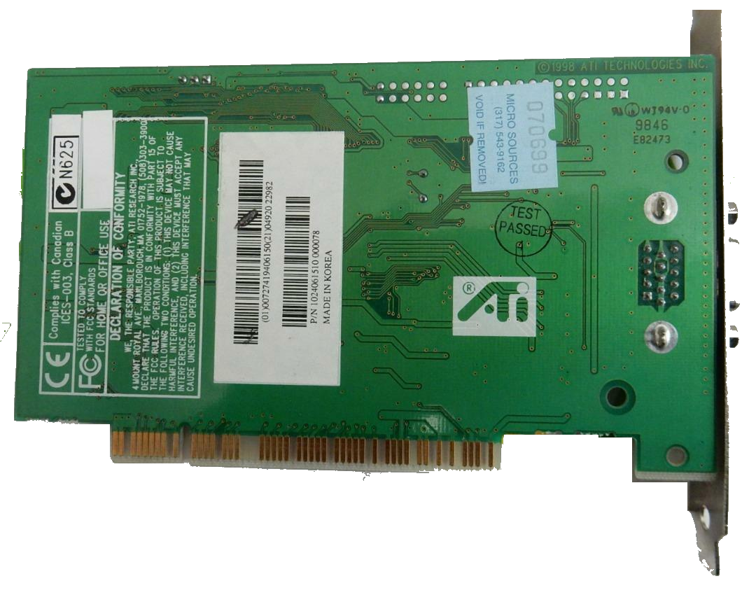 DOS Days - ATi 3D Rage II Series (1996-1997)