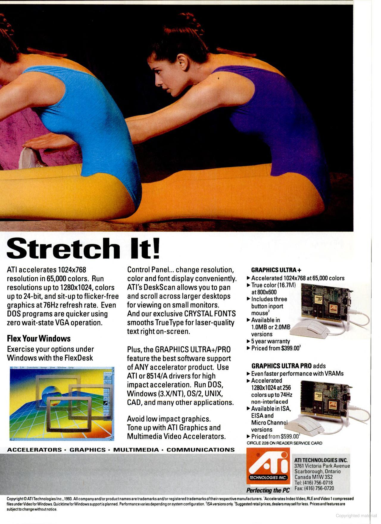 DOS Days - ATI Graphics Ultra Pro (1992)