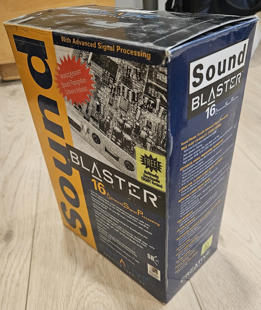 DOS Days - Creative Labs Sound Blaster 16 CT1740 (1992)