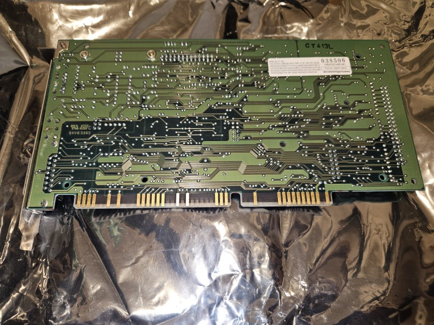 DOS Days - Creative Labs Sound Blaster 16 CT1740 (1992)