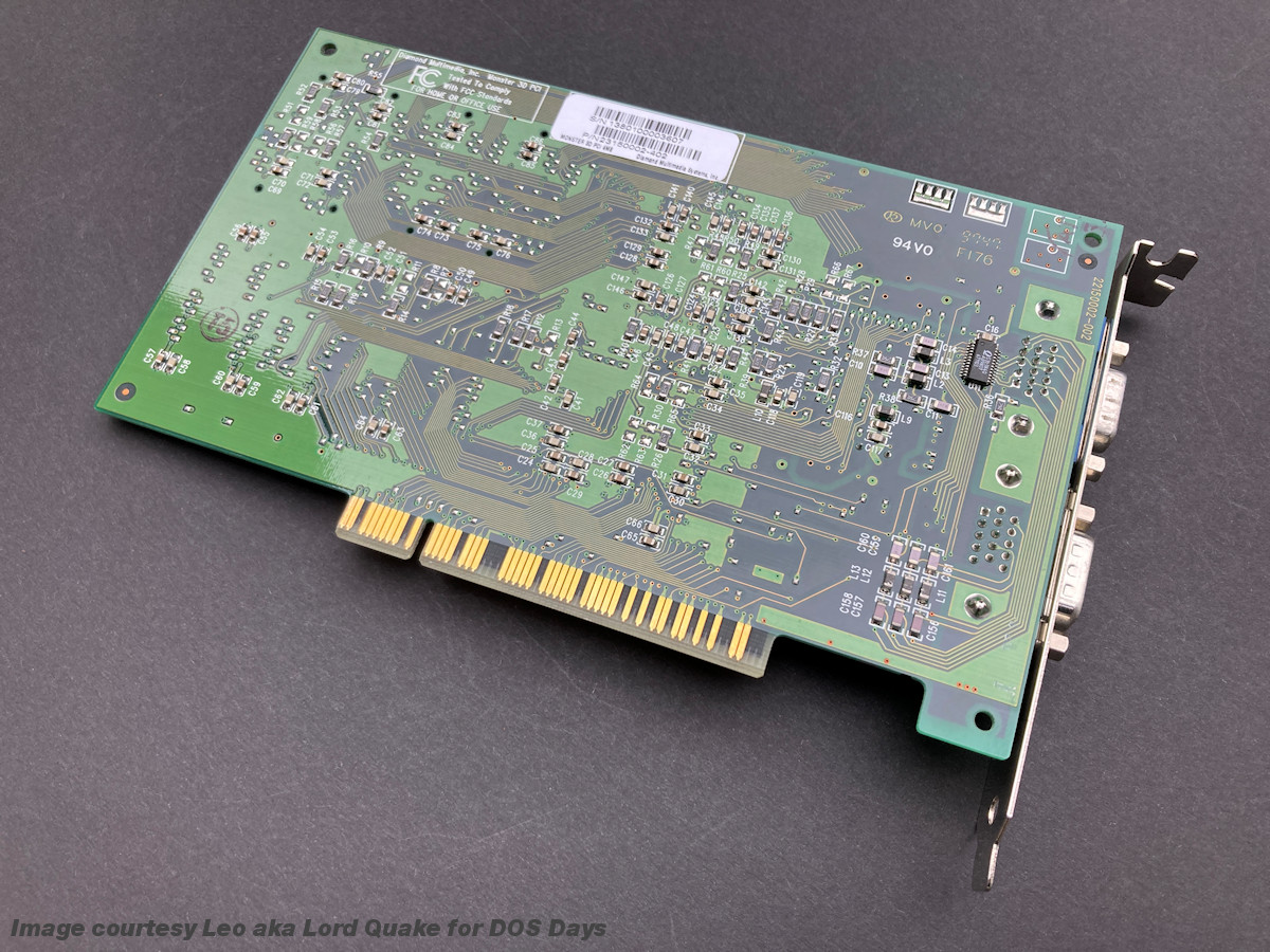 DOS Days - Diamond Monster3D (1996)