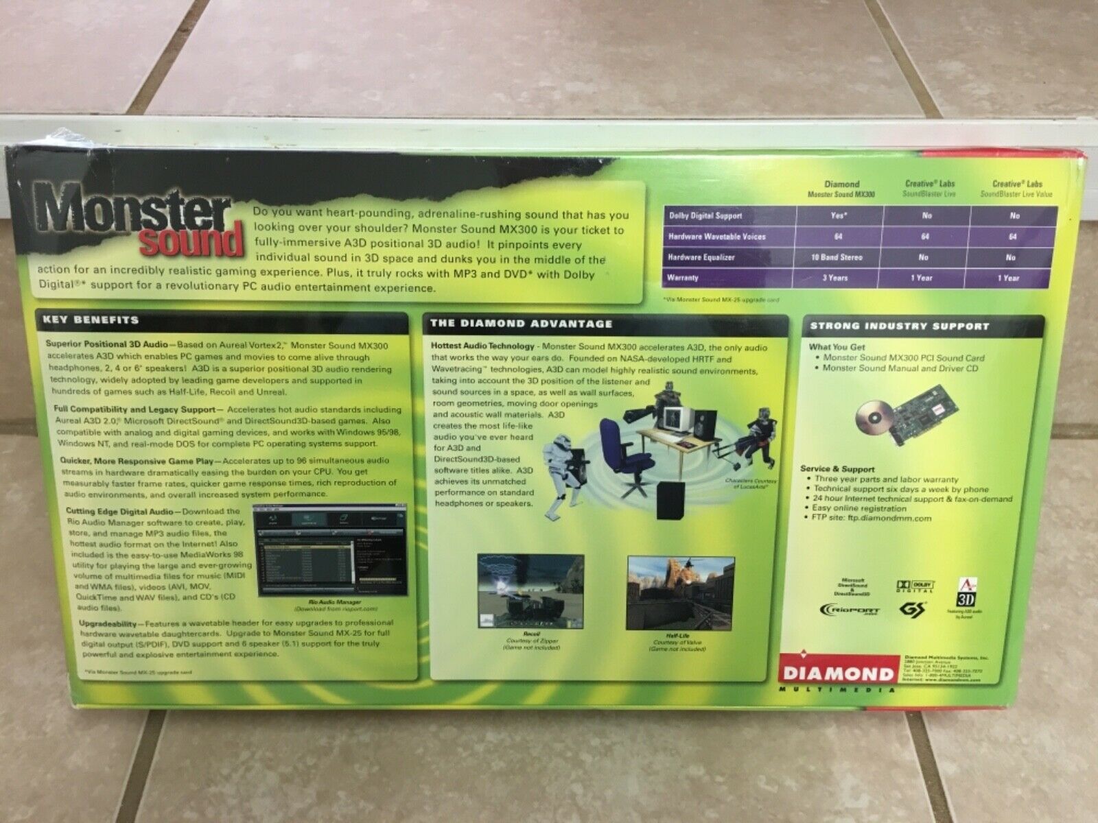 DOS Days - Diamond Monster Sound MX300 (1998)