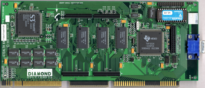 DOS Days - Diamond Stealth 64 VRAM (1994)
