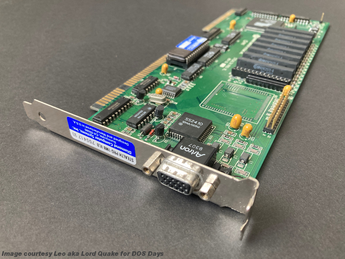 DOS Days - Diamond Stealth Pro (1993)