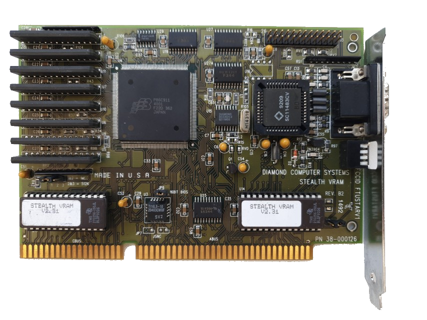 DOS Days - Diamond Stealth VRAM (1992)