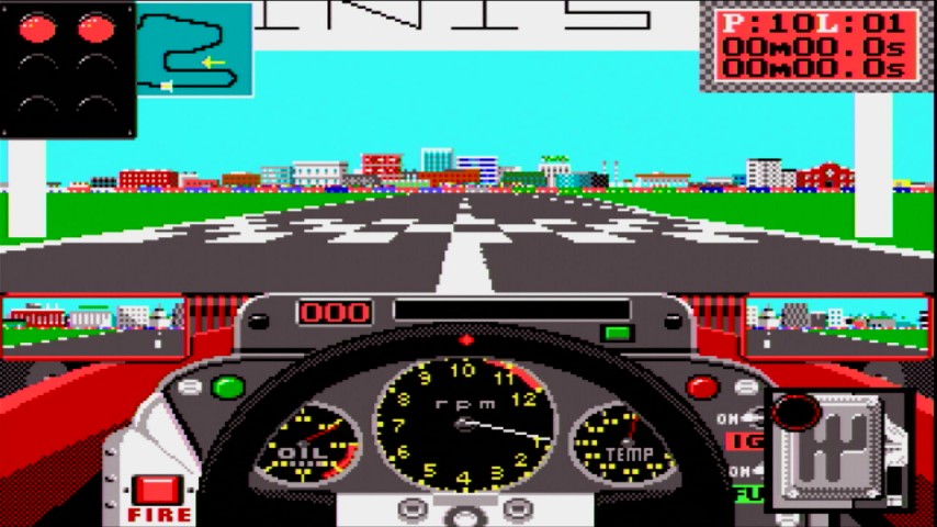 DOS Days - Grand Prix Circuit (1988)