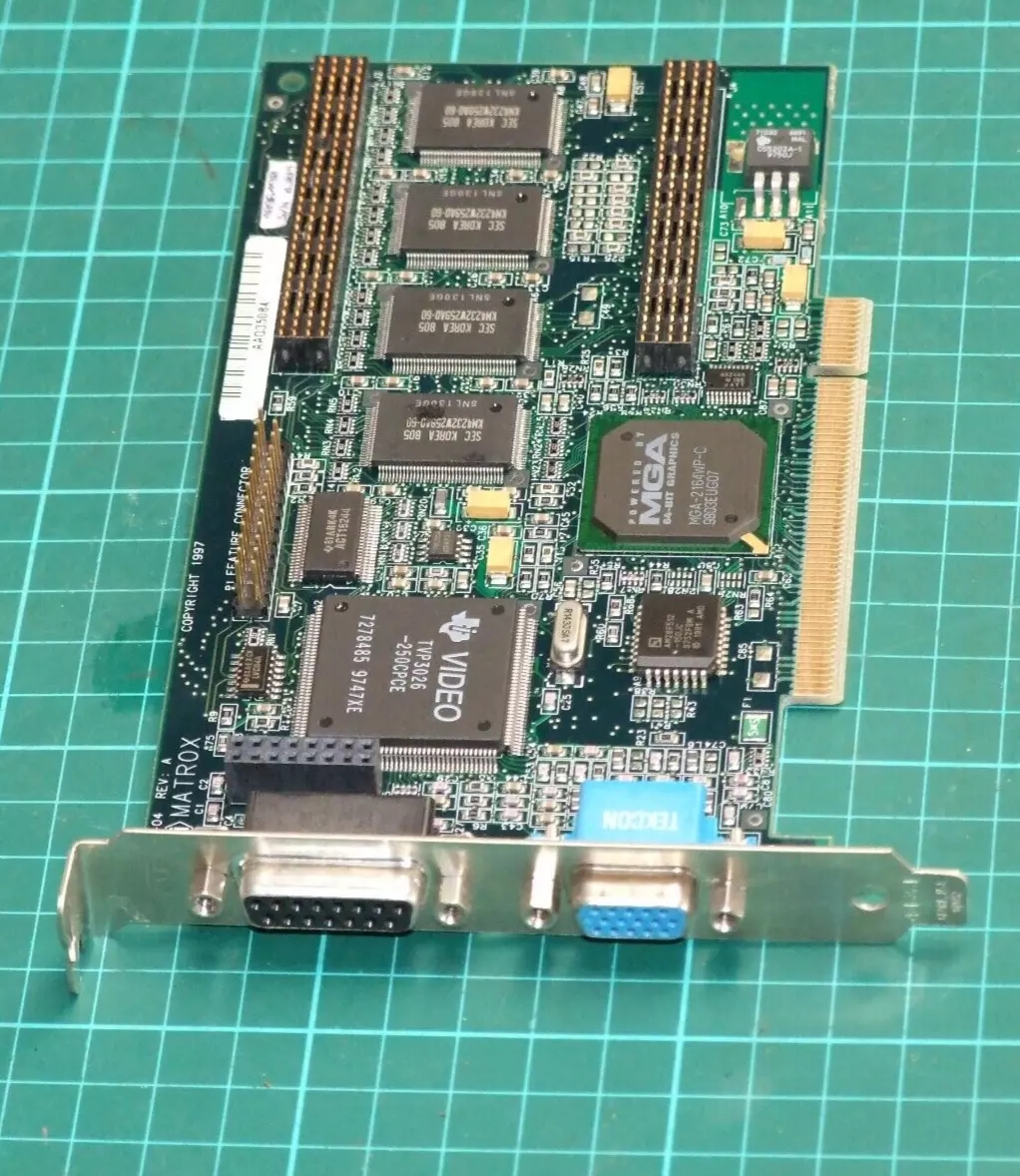 DOS Days - Matrox MGA Millennium II (1997)