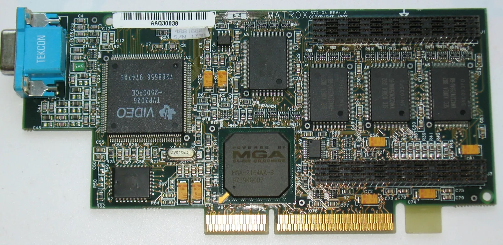 DOS Days - Matrox MGA Millennium II (1997)