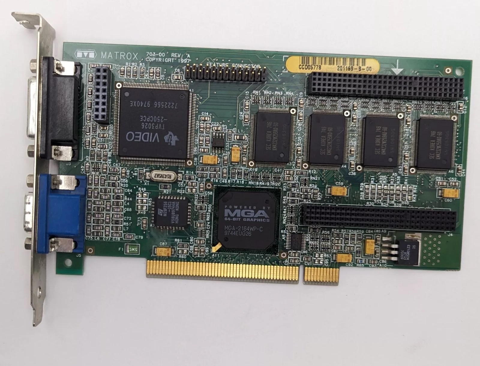 DOS Days - Matrox MGA Millennium II (1997)