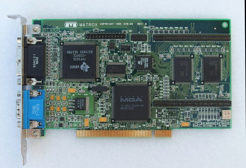 DOS Days - Matrox MGA Millennium (1995)