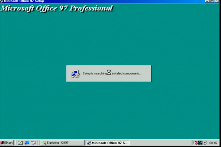 DOS Days - Microsoft Office 97 (1996)