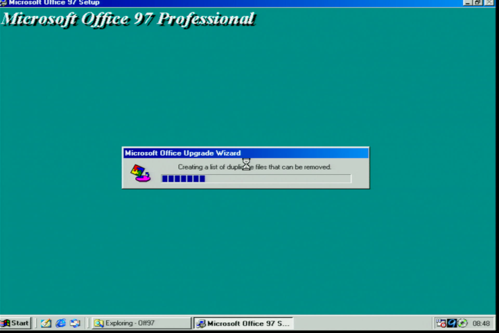 DOS Days - Microsoft Office 97 (1996)