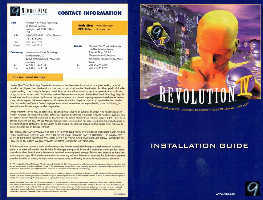 DOS Days - Number Nine Revolution IV (1998)