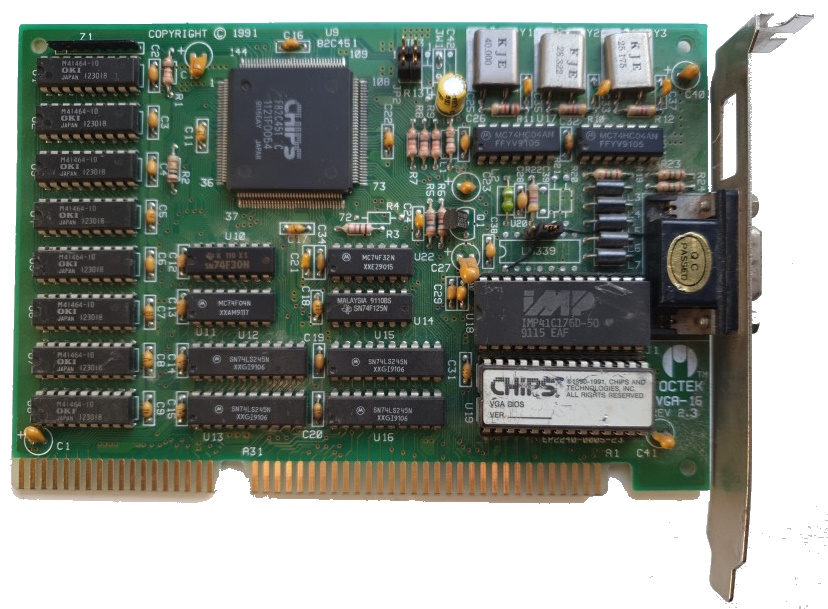 DOS Days - Retro Review: Octek EVGA-16 - Part 1