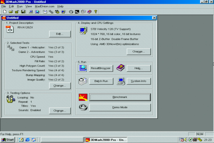 DOS Days - nVidia RIVA 128 Series (1997-1998)