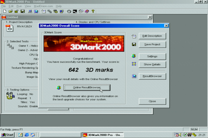DOS Days - nVidia RIVA 128 Series (1997-1998)