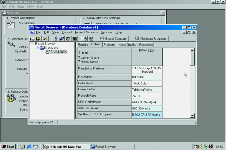 DOS Days - nVidia RIVA 128 Series (1997-1998)