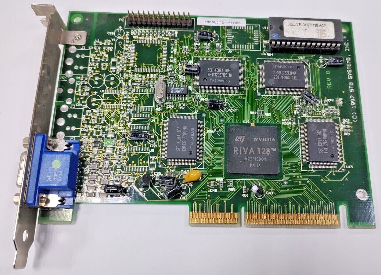 DOS Days - nVidia RIVA 128 Series (1997-1998)
