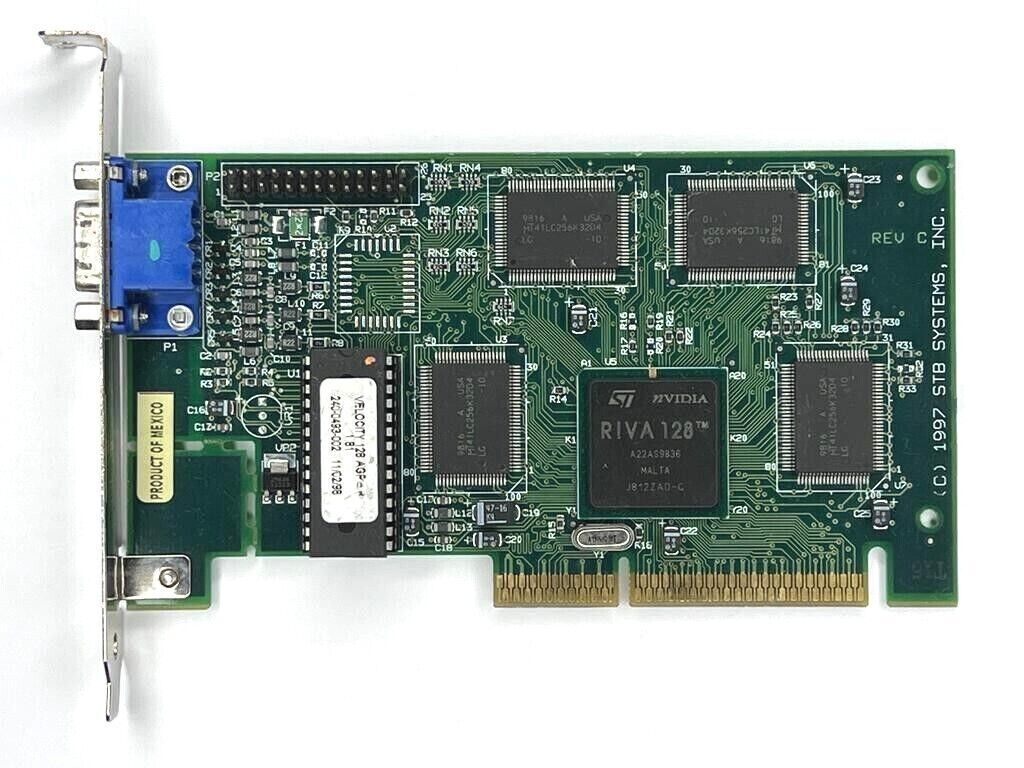 DOS Days - nVidia RIVA 128 Series (1997-1998)