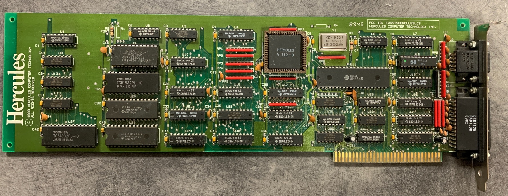 DOS Days - Hercules Computer Technology