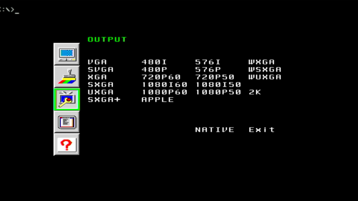 DOS Days - Using VGA on a Modern Display